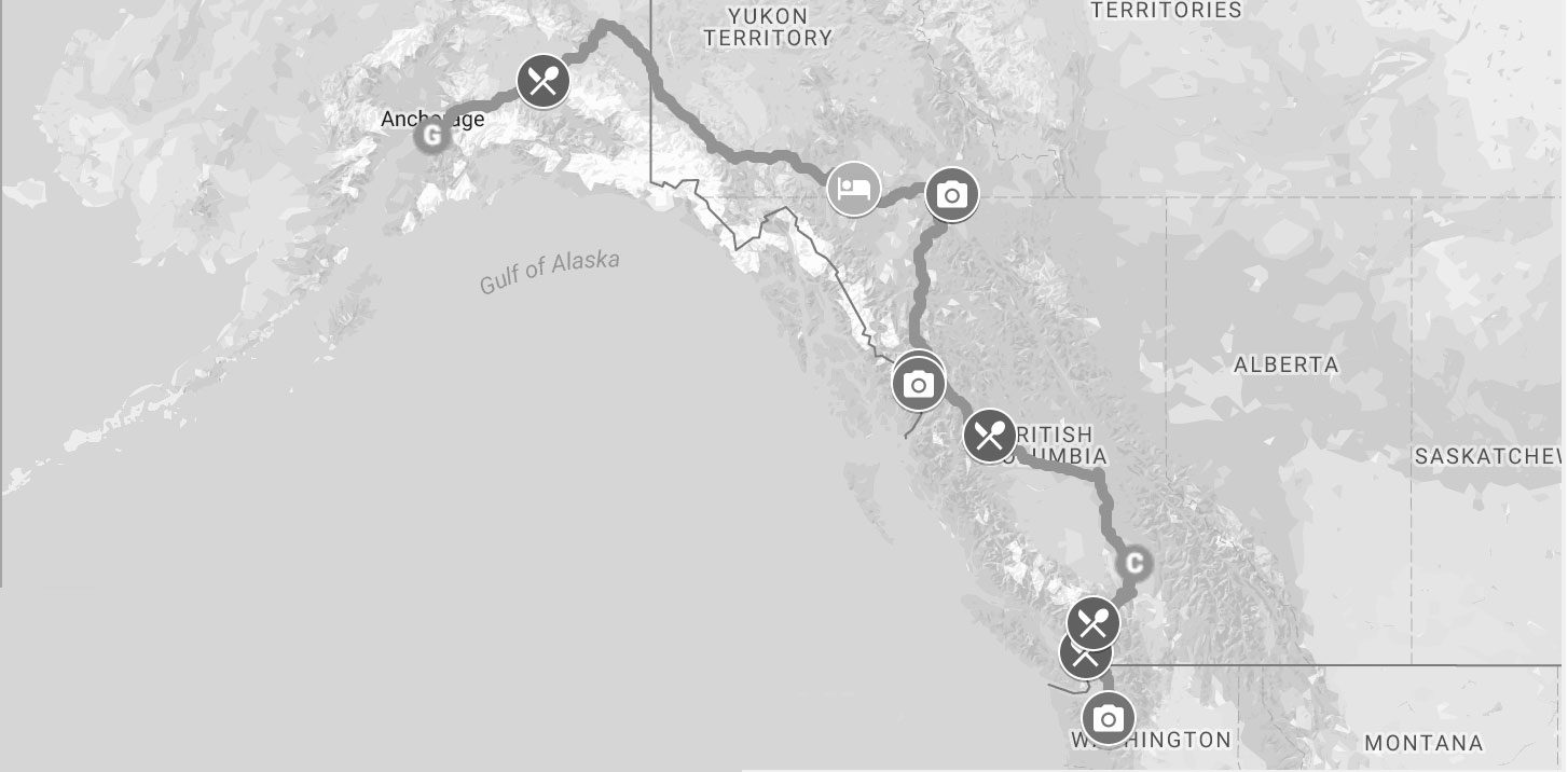 Map Of Seattle And Alaska